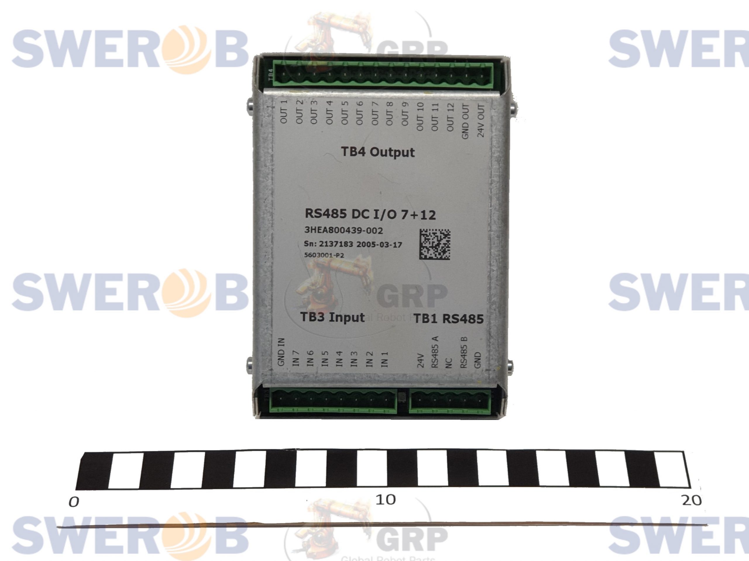 Drive module I/O - Global Robot Parts